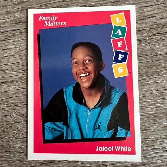 Other | Laffs 1991 Impel Family Matters Trading Card Jaleel White ...